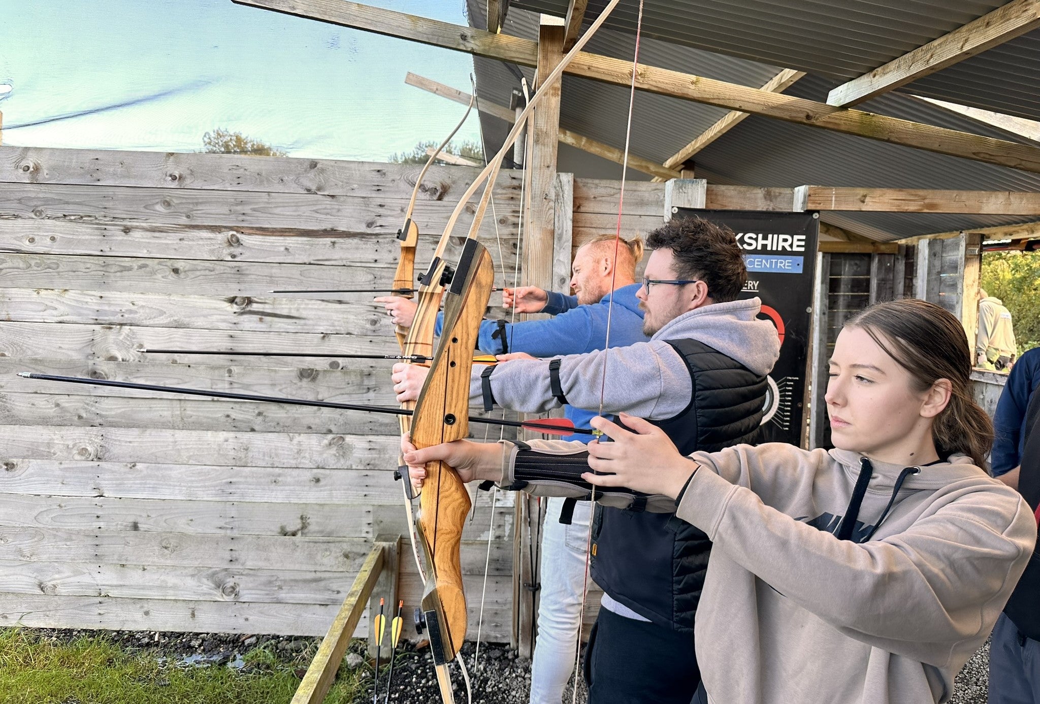 Taking On The Challenge at YOLO's Staff Day Out